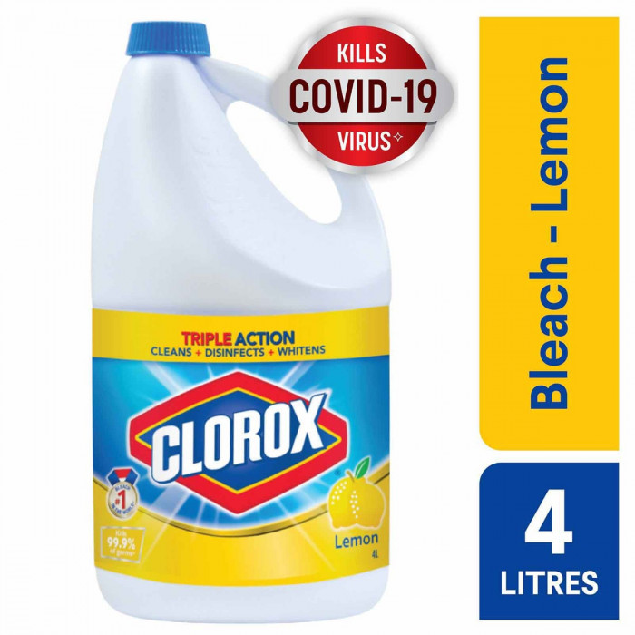 Clorox Liquid Bleach - lemon 4L - Case