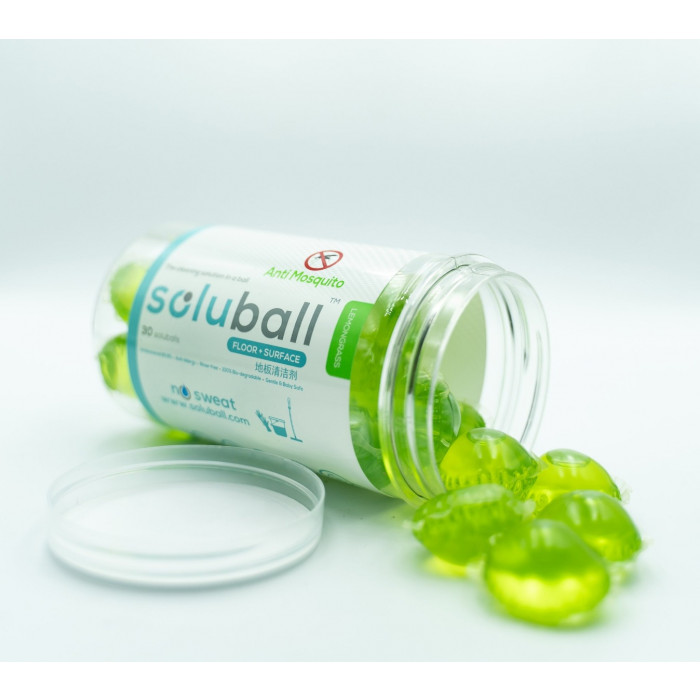 Soluball Floor & Surface Cleaner - Lemongrass