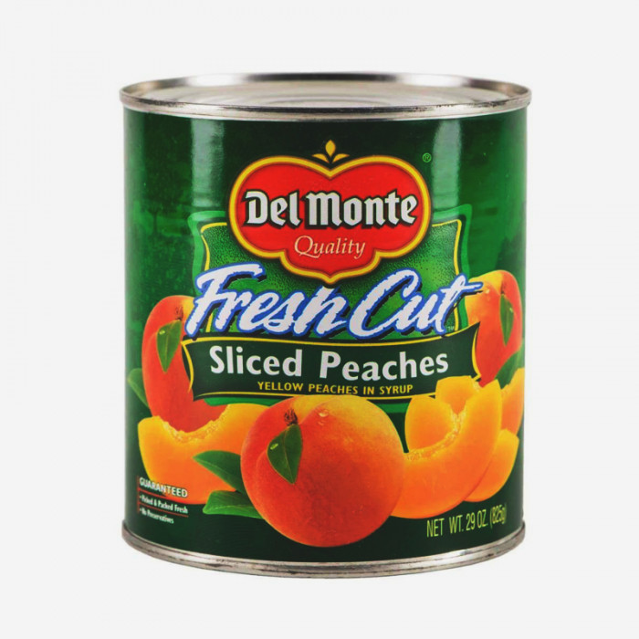 Del Monte Peach Sliced - Case