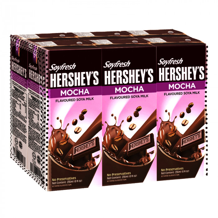 Soyfresh Hershey's Soya Packet Milk Mocha - Case