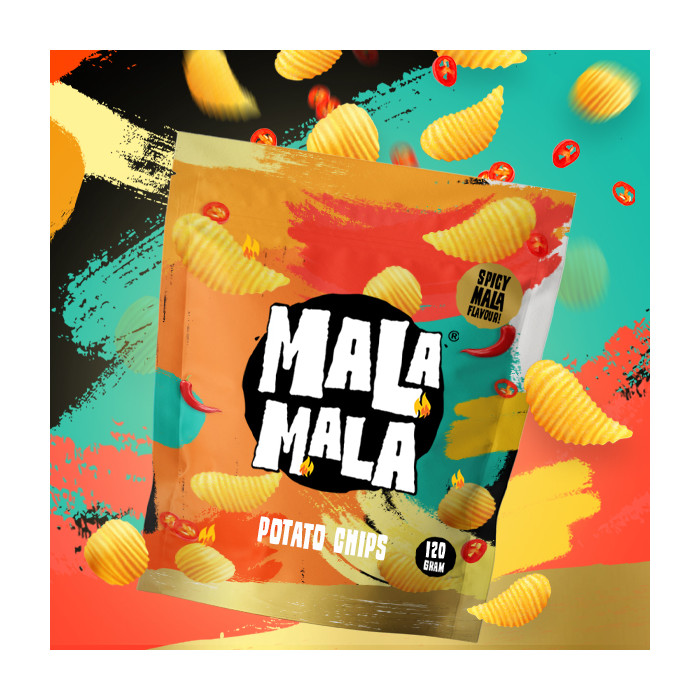 Mala Mala Potato Chips - Case