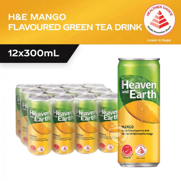 Heaven & Earth Mango Tea with Chamomile Can Drink - Case