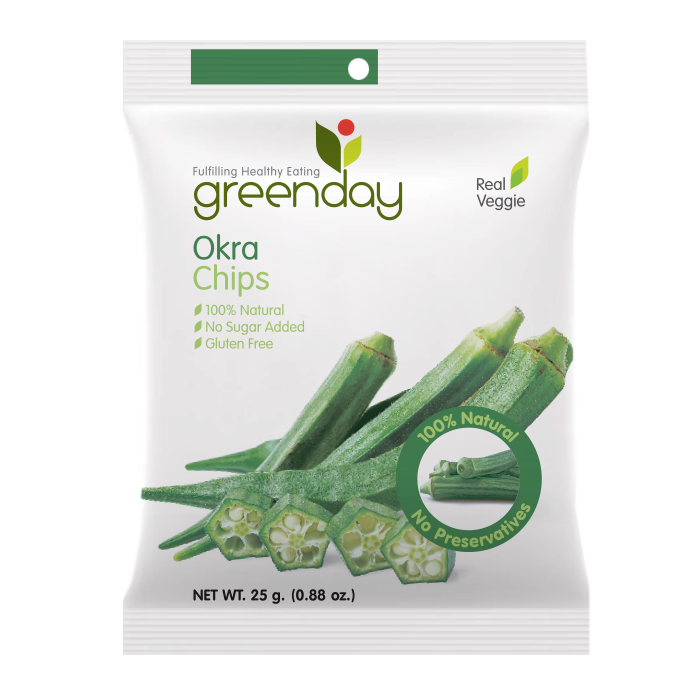 Greenday Okra (Crispy Veg) - Case
