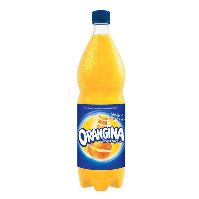ORANGINA SPARKLING DRINK BOTTLE