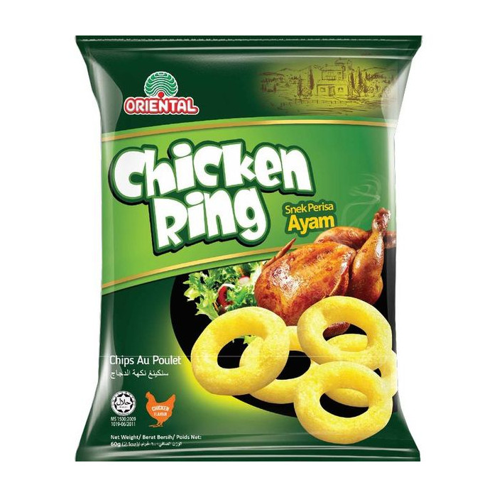 Oriental Chicken Rings 60g - Case