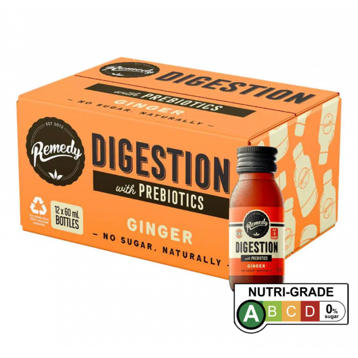 Remedy Organic Shots Digestion - Carton