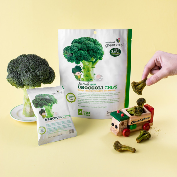 Greenday KIDS Broccoli (4 mini-packs) - Case