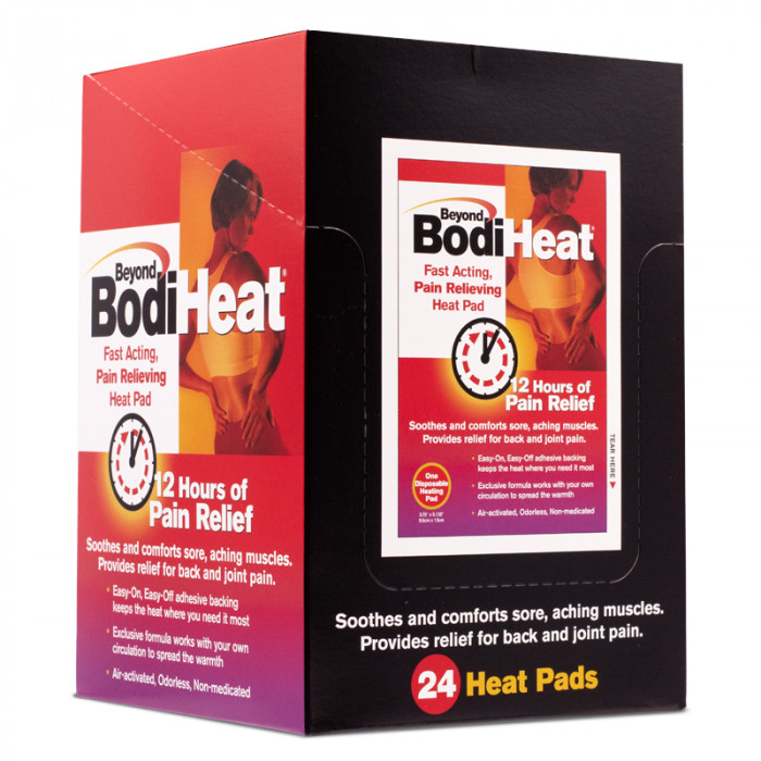 Beyond Bodiheat Non-Medicated Heat Pads 24s - Case
