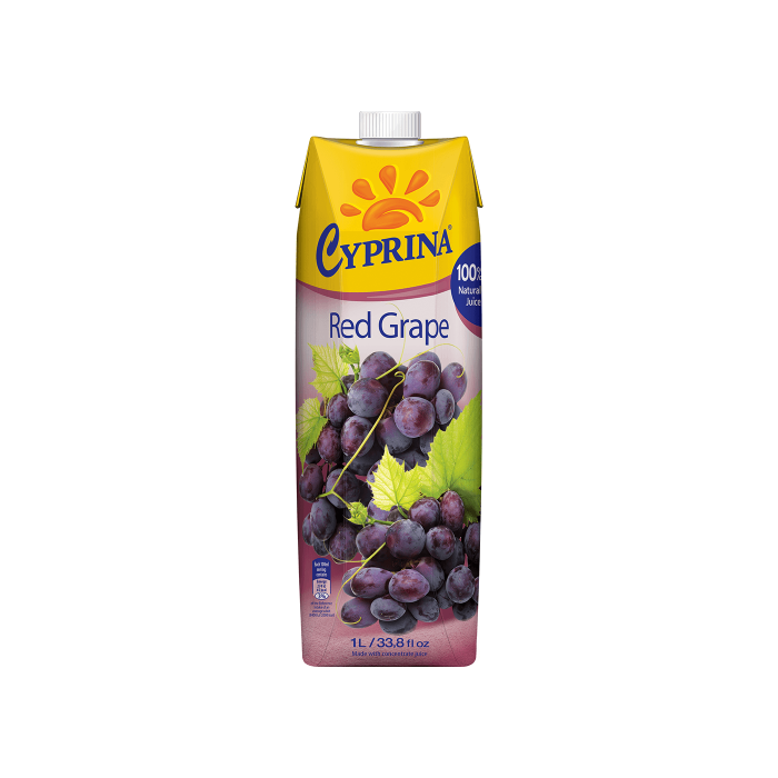 Cyprina Red Grape Juice - Carton