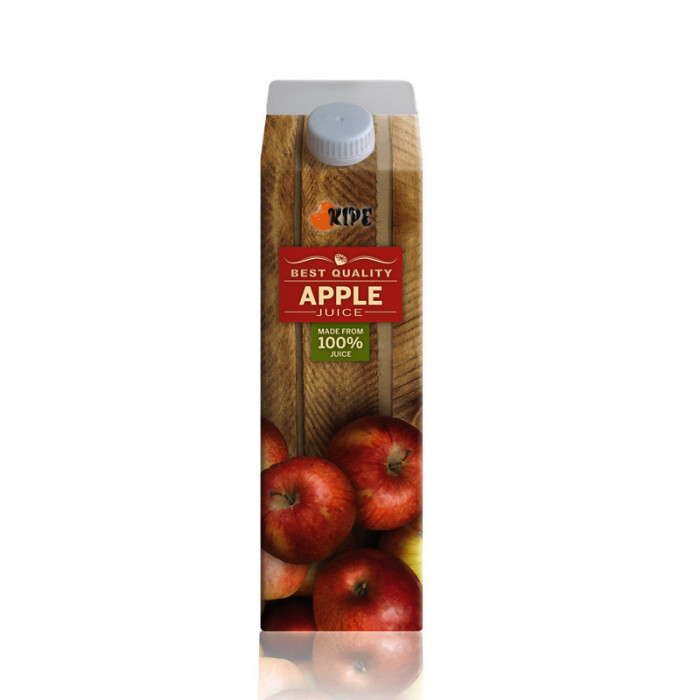 Ripe Hotfill Apple Juice - Carton
