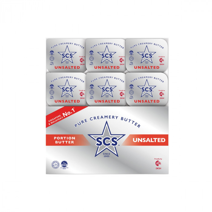 SCS Unsalted Butter Mini Portion - Case