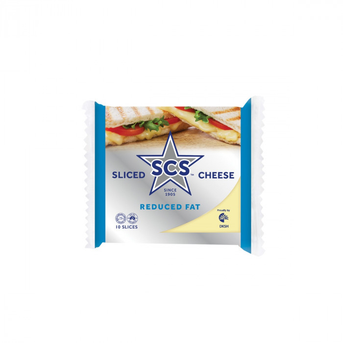SCS Cheese Singles Reduced Fat - Case