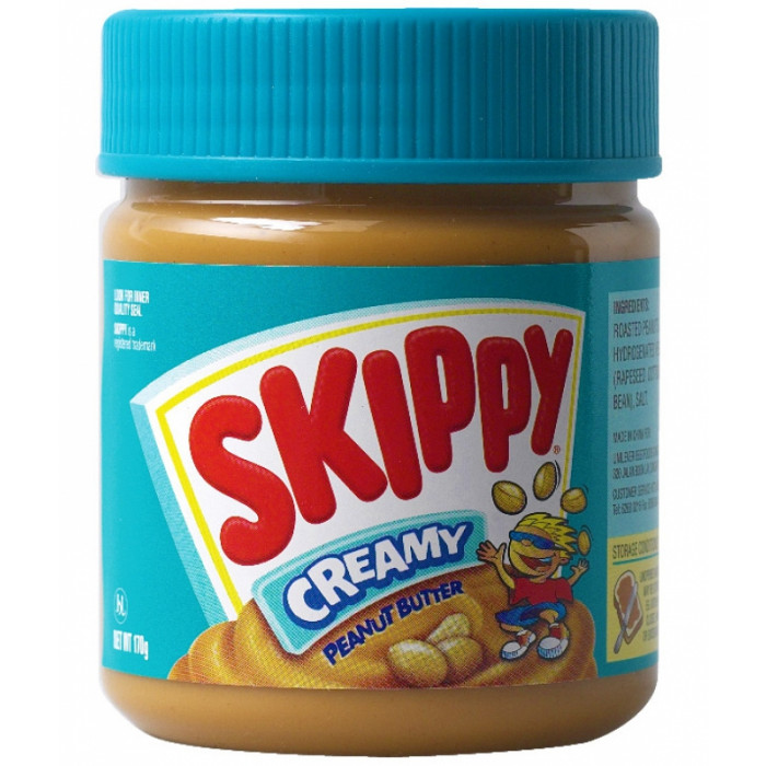 SKIPPY REGULAR CREAMY Peanut Butter - Case