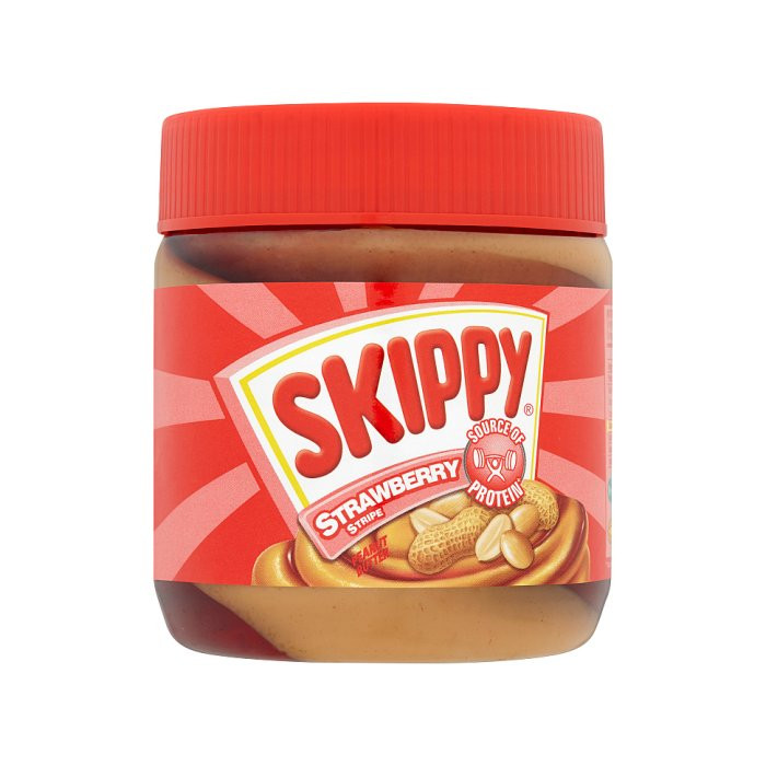 Skippy Grapes Stripes Strawberry Butter - Case