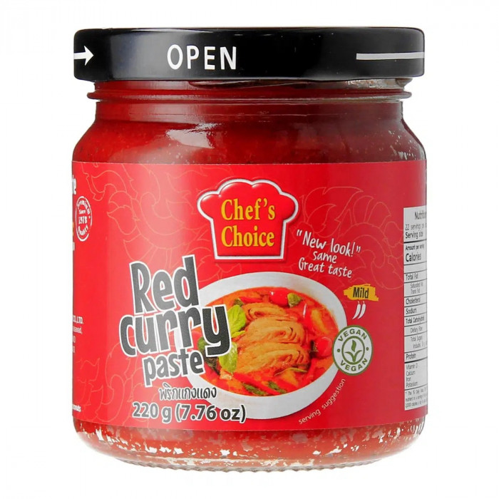Chef's Choice Chef's Choice Red Curry Paste - Case