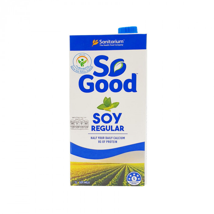 So Good Soy Milk Regular - Carton
