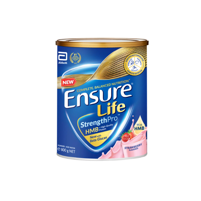 Abbott Ensure Life Strength Pro HMB Strawberry - Carton
