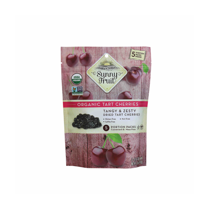 Sunny Fruit Organic Dried Tart Cherries - Carton