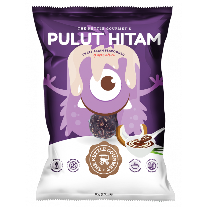 The Kettle Gourmet Mini Snack Monster- Pulut Hitam - Carton