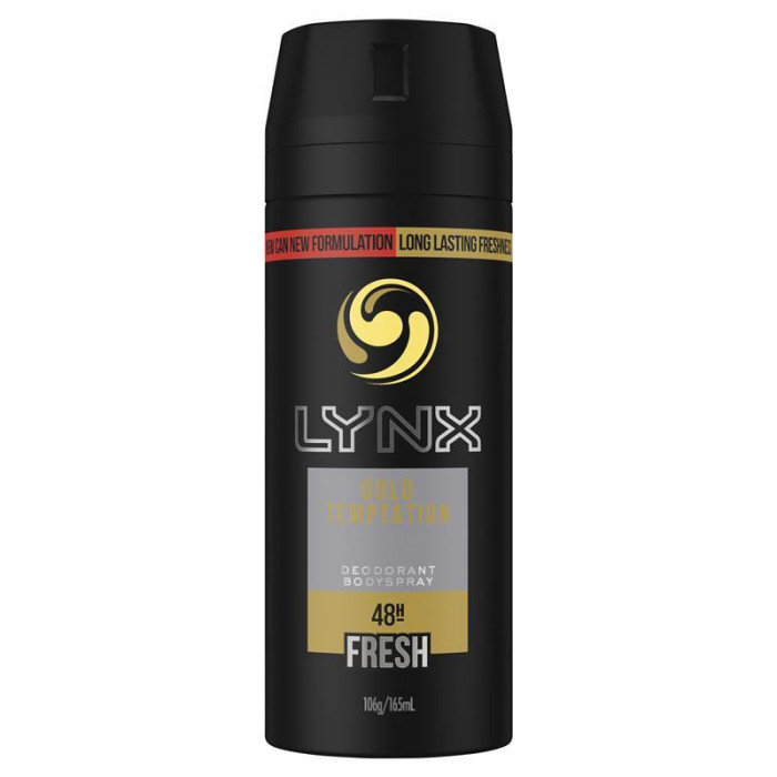 Lynx Gold Temptation Deodorant Body Spray Fresh - Case