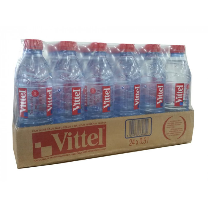 Vittel Mineral Water - Carton