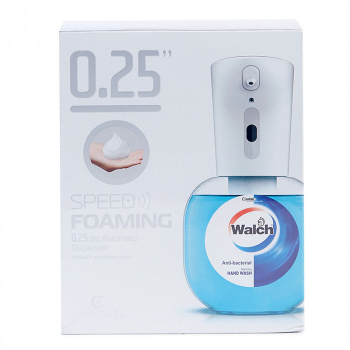 Walch Speed Foaming Automatic Dispenser + Walch Anti-Bacterial Foaming ...