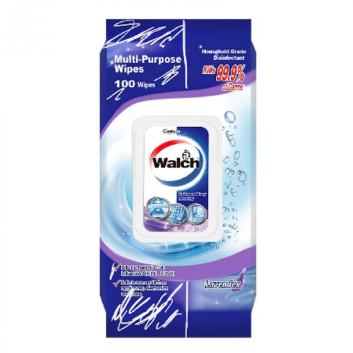 Walch Disinfectant Wipes Lavender - Case