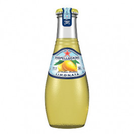 SAN PELLEGRINO LIMONATA SPARKLING WATER GLASS BOTTLE - CASE