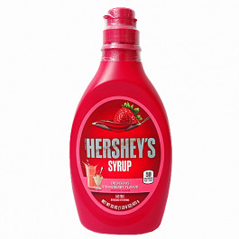 Hershey's Strawberry Syrup Bottle - Carton