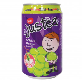 Justea Green Tea White Grape Drink - Case