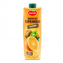 Juver 100% Fresh-Squeezed Orange Juice with Kiwi - Case