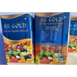 SS Gold 100% Pure Vegetable Oil - Case