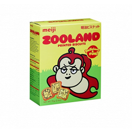 Meiji Printed Biscuits Zooland - Case