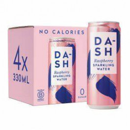 Dash Sparkling Water Raspberry - Carton