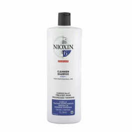 Nioxin System 6 Cleanser Shampoo, Bleached & Chemically Treated Hair ...